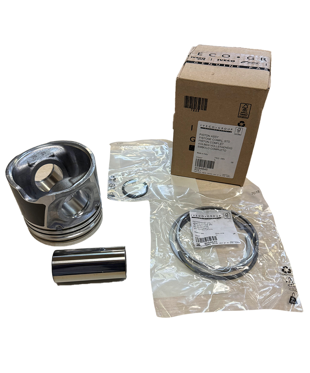 PİSTON TAKIMI STD SEGMANLI - Yücesan Traktör