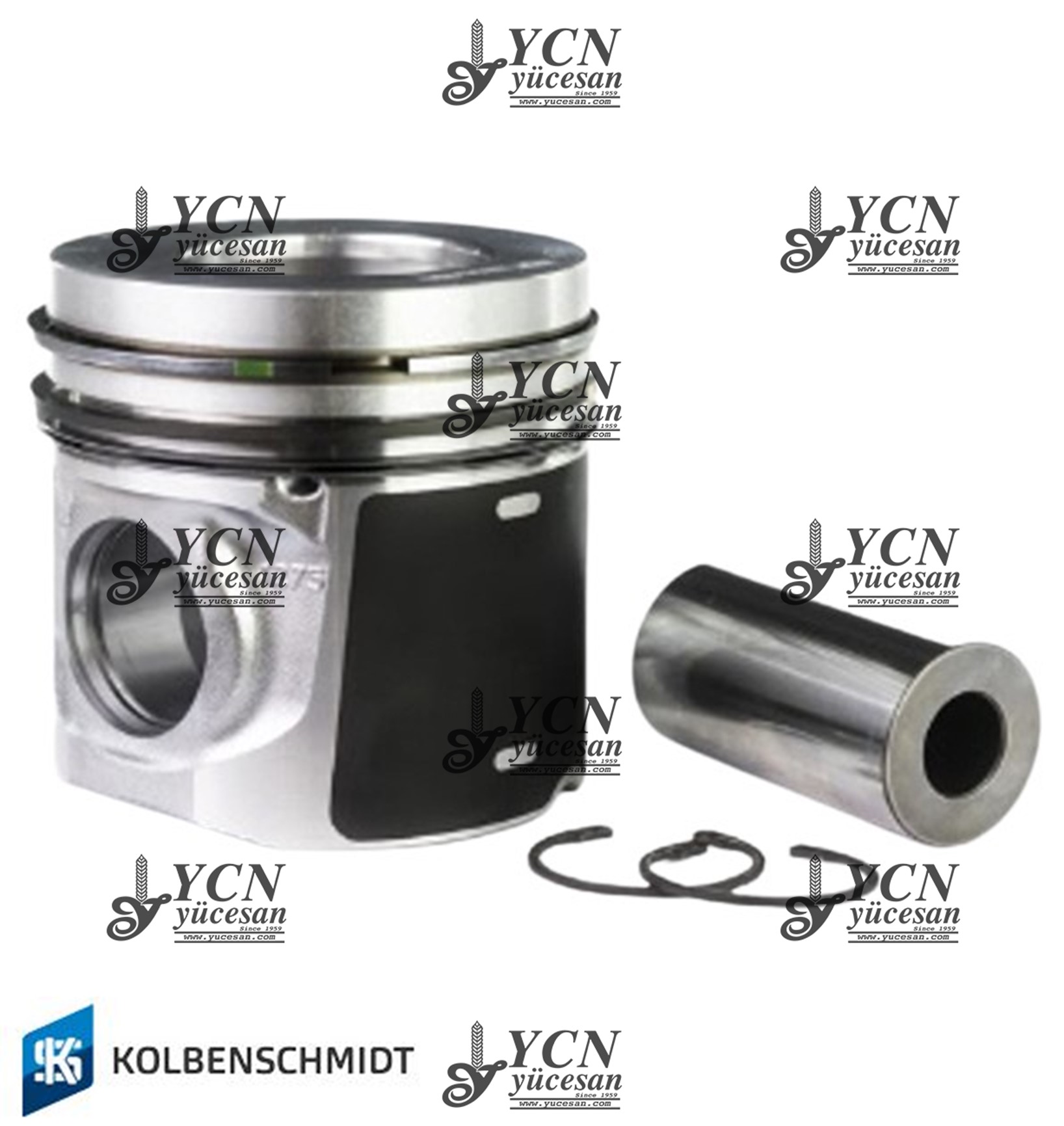 PİSTON SEKMANLI 3 KANAL STD Ø;105 MM - Yücesan Traktör