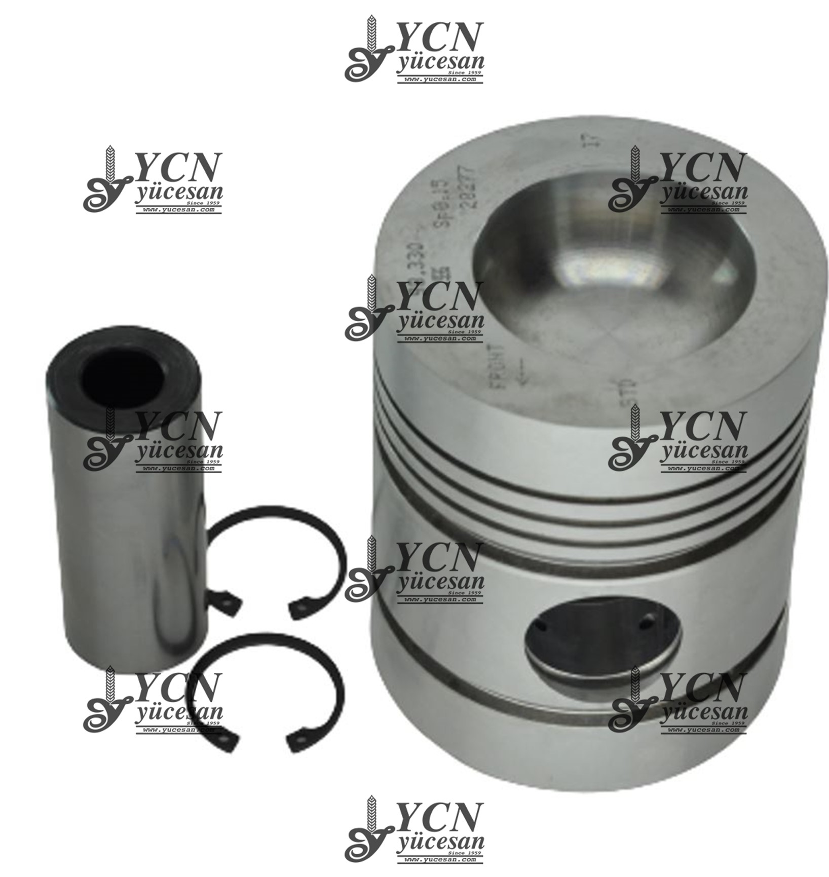 PİSTON 5 KANAL Ø;98,48 MM - Yücesan Traktör