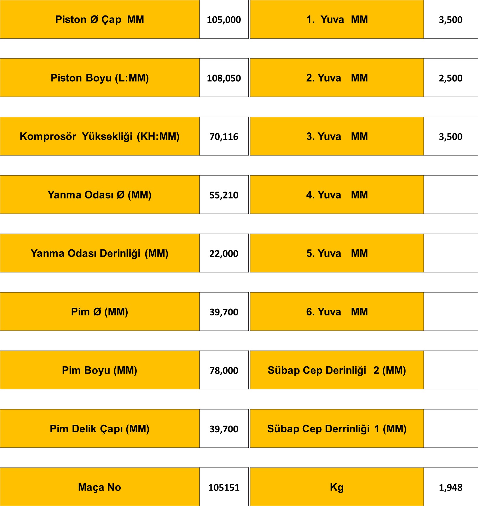 T435652 / 266,277,288,3060 - DD 1103C-33T - DG 1103B-33T - Yucesan Tractor
